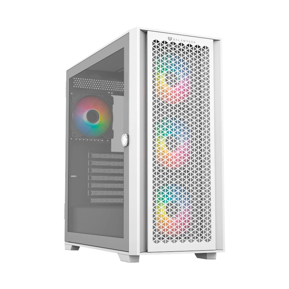 Gabinete Media Torre | Carbono Twin Mate 7000 | Blanco