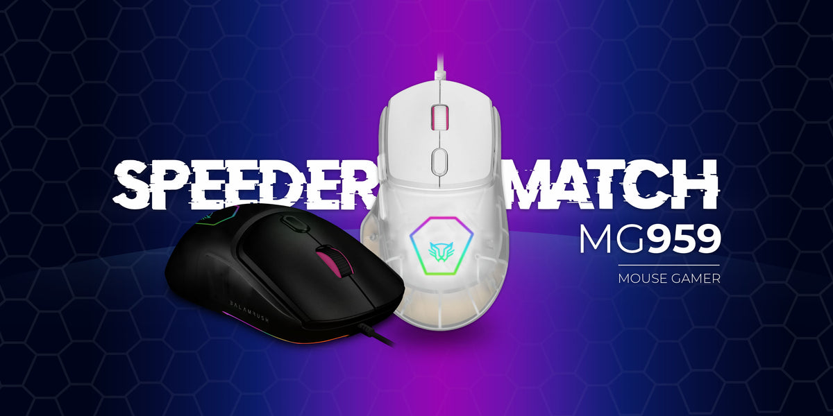 Mouse Alámbrico | Speeder Match MG959 | Blanco