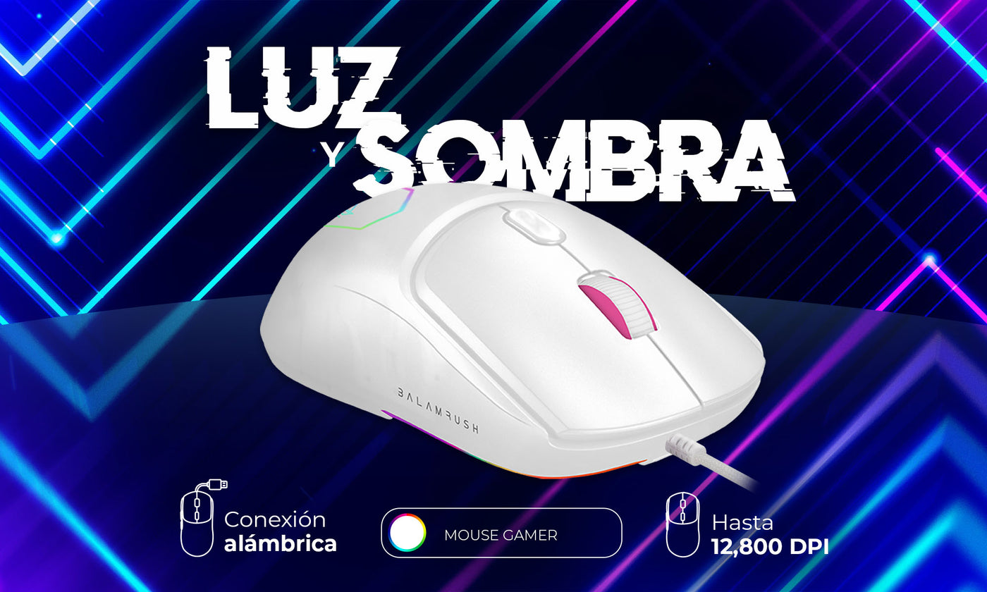 Mouse Alámbrico | Speeder Match MG959 | Blanco