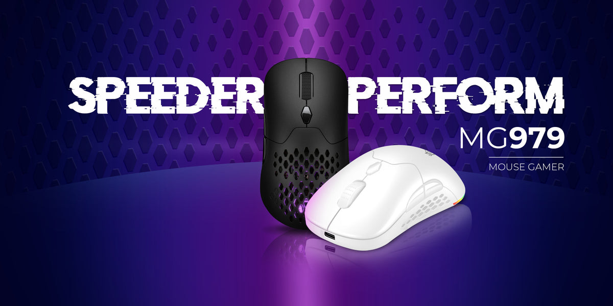 Mouse Inalámbrico Multidipositivo | Speeder Perform MG979 | Negro