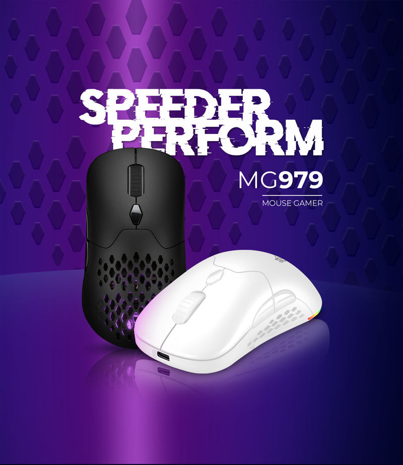 Mouse Inalámbrico Multidipositivo | Speeder Perform MG979 | Negro