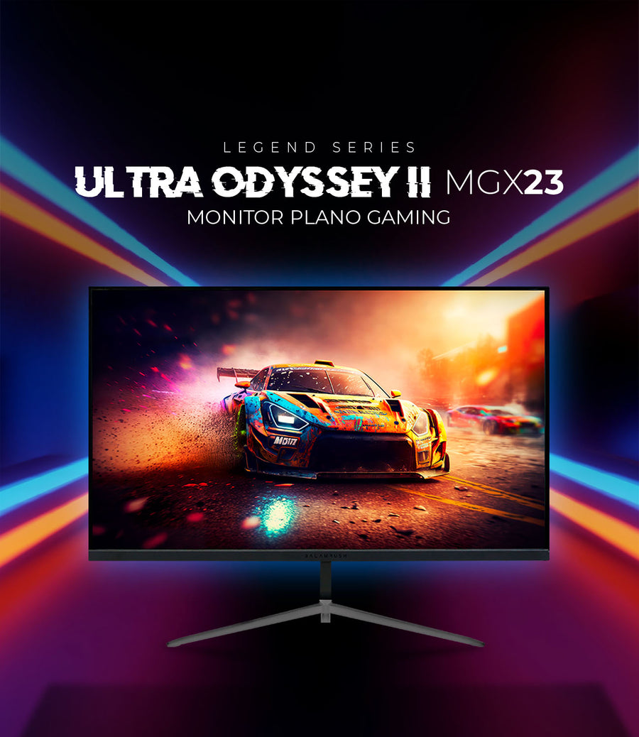 Monitor Plano 23.8" IPS | Ultra Odyssey II MGX23 | Negro