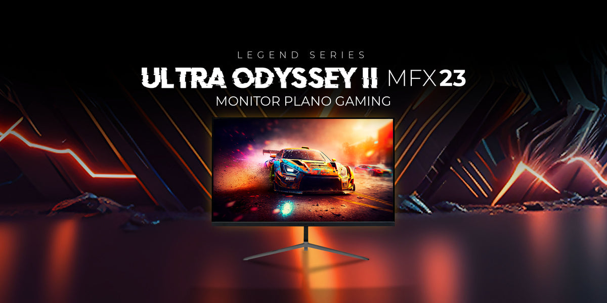 Monitor Plano 23.8" IPS | Ultra Odyssey II MFX23 | Negro