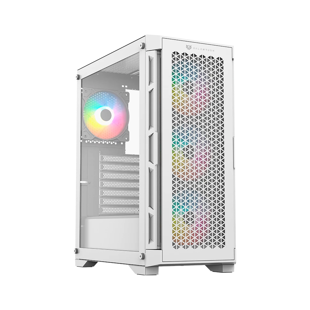 Gabinete Media Torre | Carbono Twin Mate 5000 | Blanco