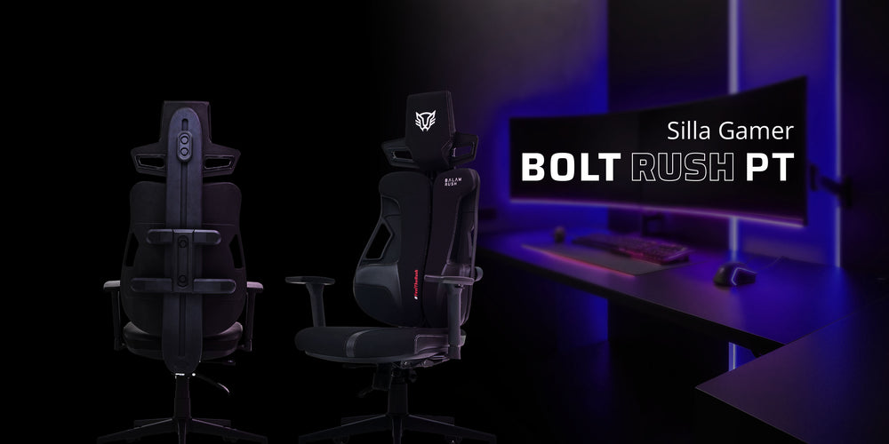 Silla Gamer | Bolt Rush PT | Negro
