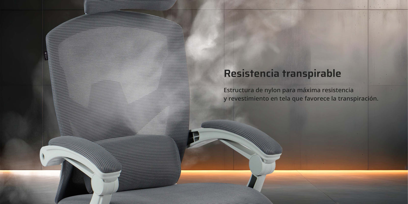 Silla Gamer | Bolt Nou W | Gris