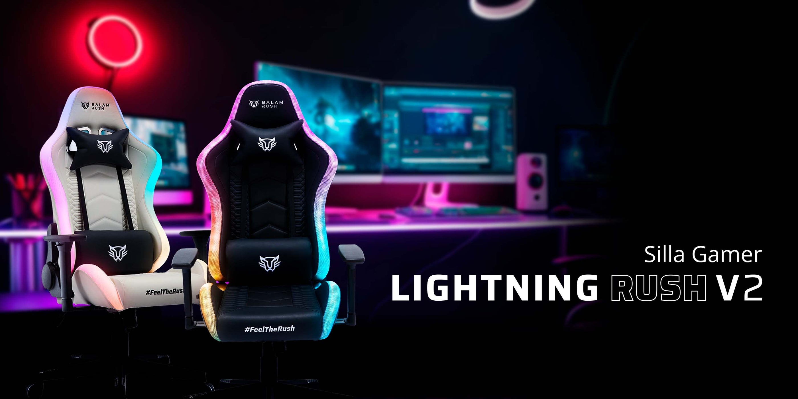 Silla Gamer | Lightning Rush V2 | Perla