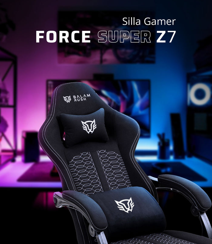 Silla Gamer | Force Super Z7 | Negro