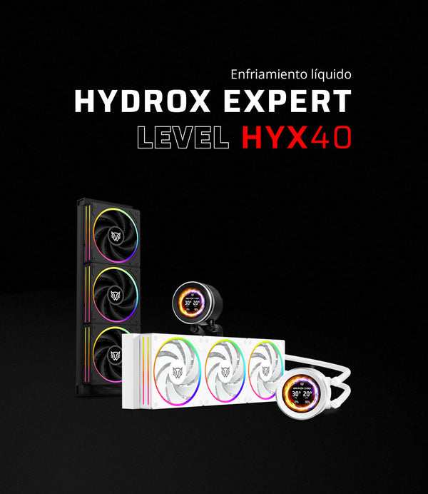 Enfriamiento Líquido 360 con Display OLED Personalizable | Hydrox Expe