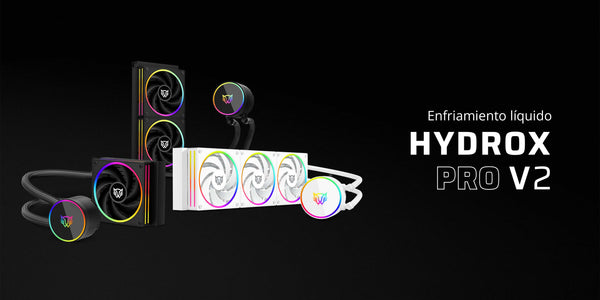 Enfriamiento Liquido 360 | Hydrox Pro V2 HX36 | Blanco