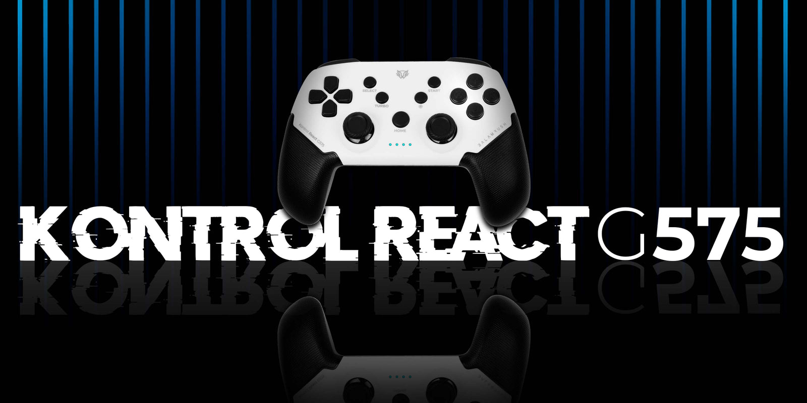 Gamepad | Kontrol React G575 | Blanco-Negro