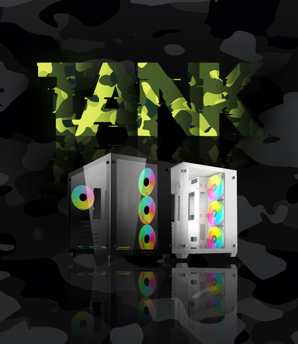 Gabinete Media Torre | Tank Pro GM930 | Blanco